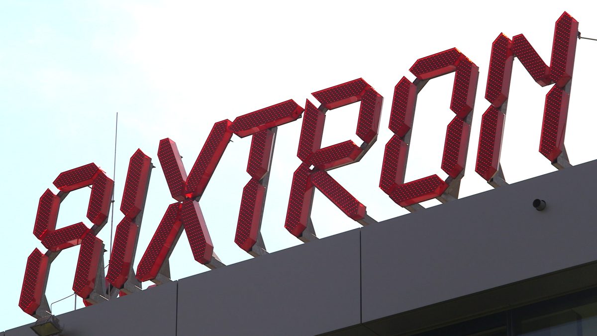 Aixtron erholt sich dank starker Perspektiven und Tech-Aufschwung